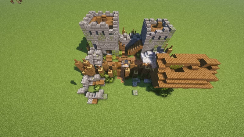 Stoneshard bandit fortress Minecraft Map