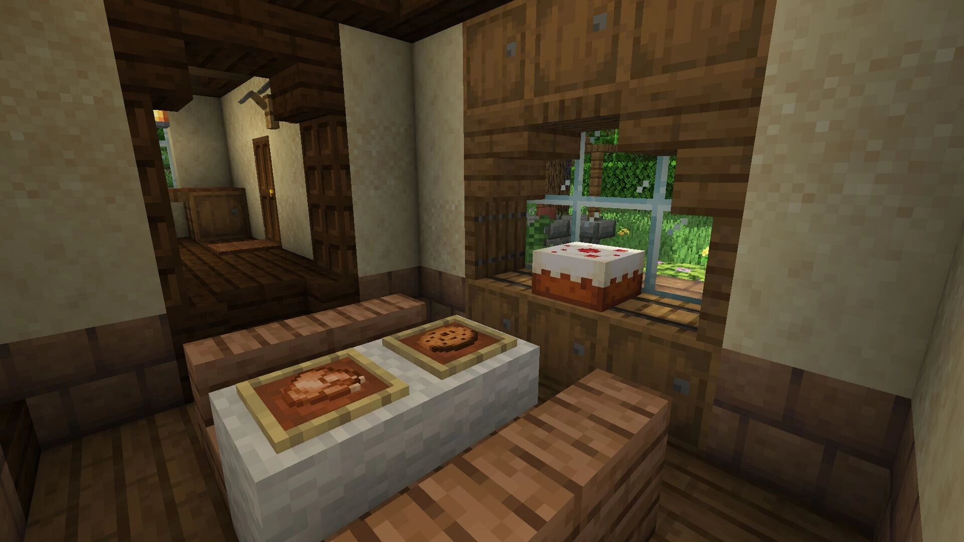 A Cozy Minecraft Farmhouse - ⬇️ (Java/Bedrock/Schematic/Litematic) - Maps - Mapping and Modding ...