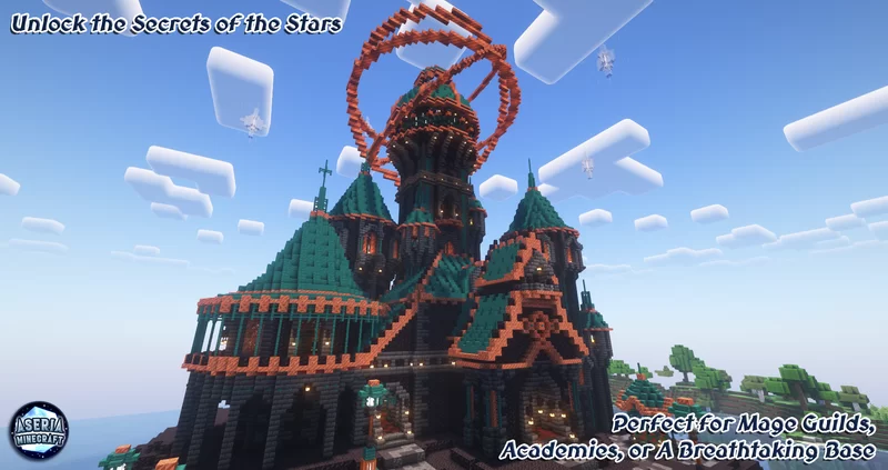 Aseria Minecraft | Grand Arcane Observatory Minecraft Map