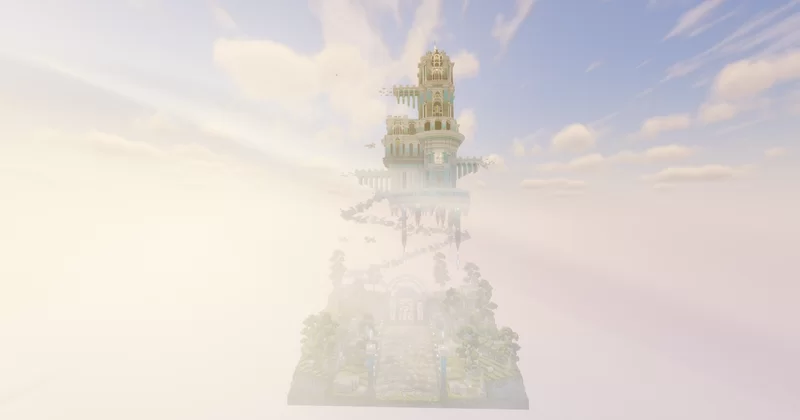 The Stairway to the Aether Realm Minecraft Map