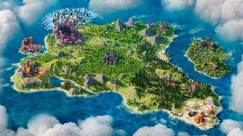 MMO RPG World Map Minecraft Map