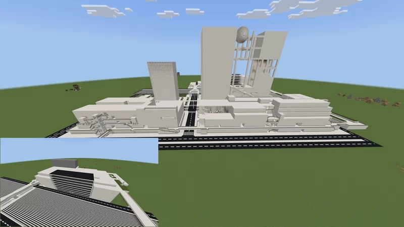 Tokyo Odaiba map 【japan】bedrock Minecraft Map