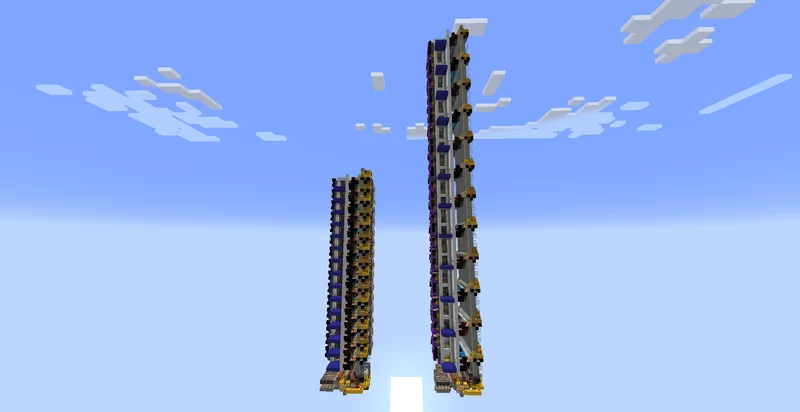 Compact Realistic Multifloor Elevator (fixed) Minecraft Map