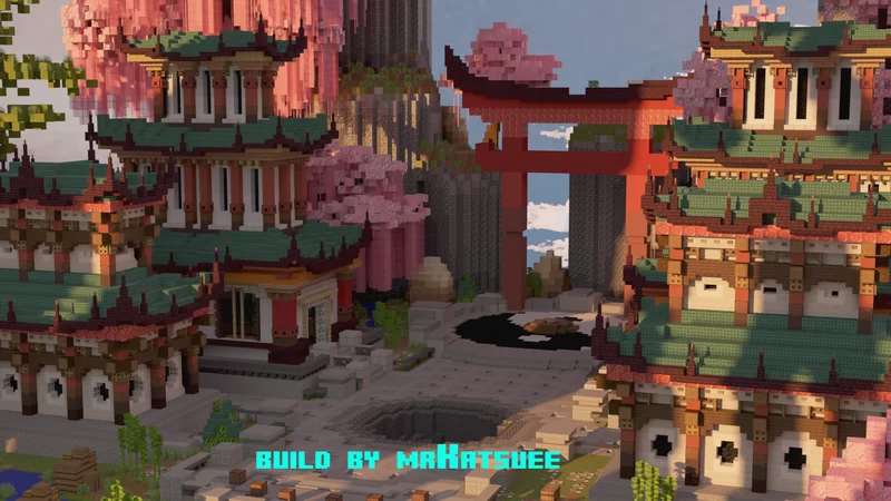 Minecraft Japanese Lobby Minecraft Map