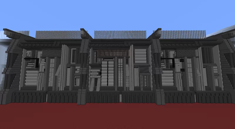 Futuristic Wall Minecraft Map