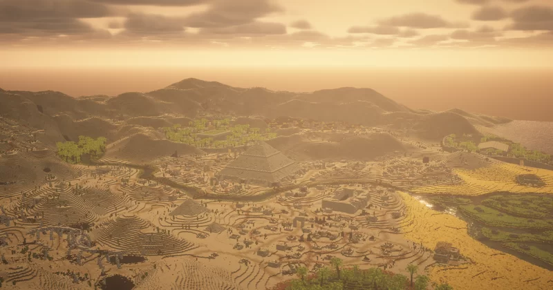 Desolate Desert | 1.21.10 Survival Games Minecraft Map