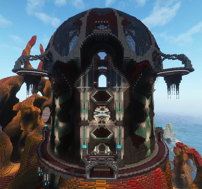 Destrosphere - Survival Base Minecraft Map