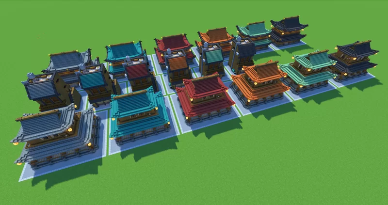 Japanese House Pack Minecraft Map