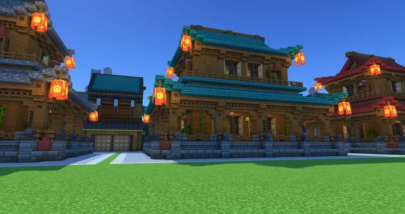 Japanese House Pack Minecraft Map