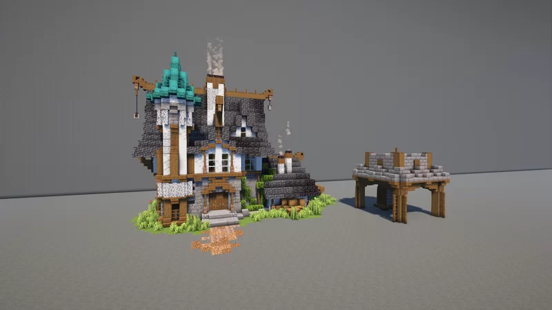 Cozy Medieval Fantasy Cartographer House I Download I Interior I ...