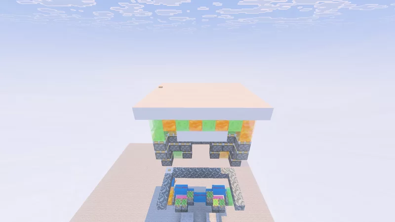 4x8 Elevator Minecraft Map