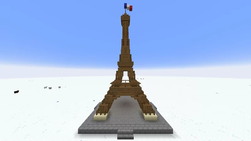 Eiffel Tower Minecraft Map