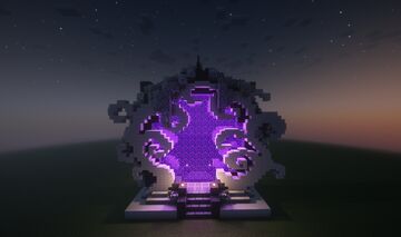Netherportal Minecraft Maps with Downloadable Schematic