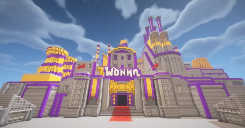 Willy Wonka's Chocolate Factory Minecraft Map