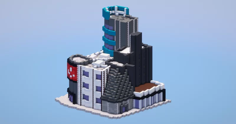 Urban minecraft palace Minecraft Map
