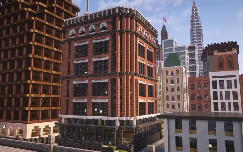 The Foundry | Traditional City Building | Interior | Minecraft Map