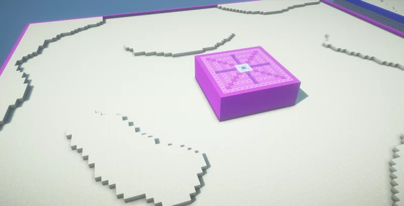 Desert Magenta Crystal Pvp Arena | Crystal Pvp Arena Map Minecraft Map