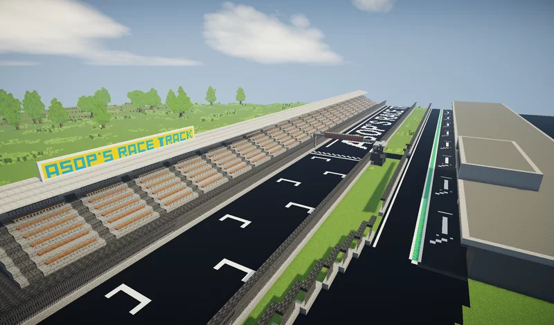 MAP F1 ASOP'S RACE TRACK FOR EVENT Minecraft Map