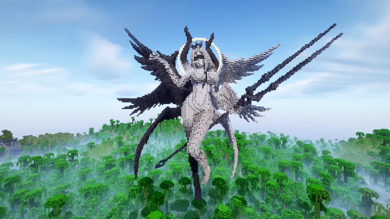 Minecraft Sepia |EoS| Statue Free Schematic Minecraft Map