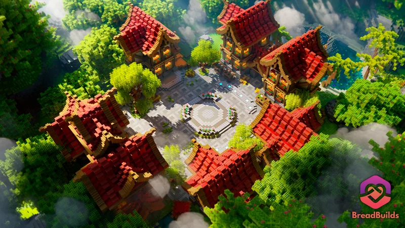 Tiny Medieval Spawn Minecraft Map