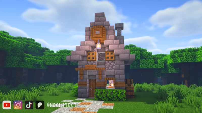 Medieval Village House Minecraft Map