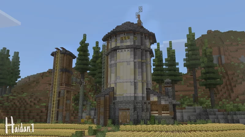 inspired to make a silo Minecraft Map