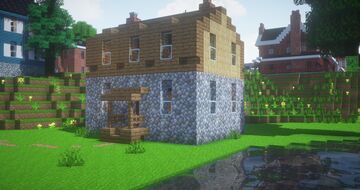Farmhouse Minecraft Maps with Downloadable Schematic