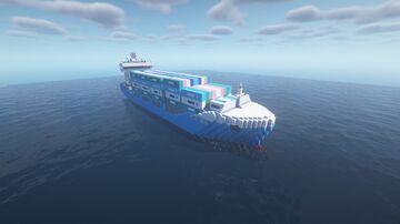 Cargoship Minecraft Maps with Downloadable Schematic