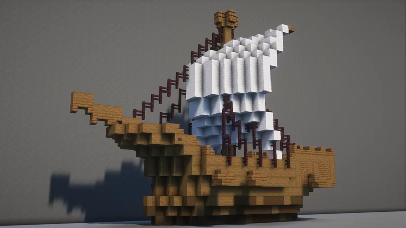 English Cog 1 (c.1410 - 1420) Minecraft Map