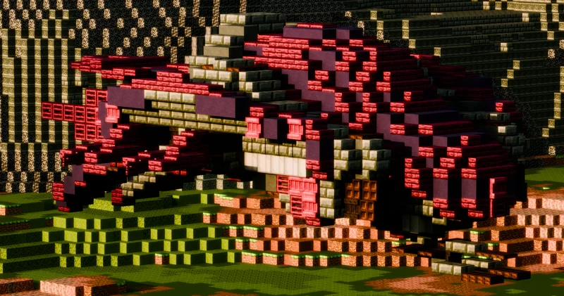 Halo 2 Phantom dropship Minecraft Map