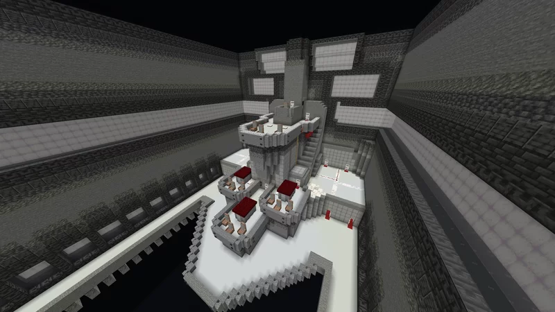Evangelion: NERV Headquarters Command Center Minecraft Map