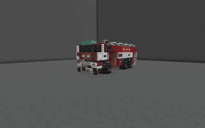 Tatra 815 Czech Fire Engine Minecraft Map