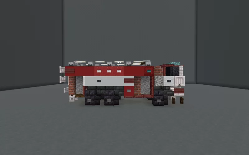Tatra 815 Czech Fire Engine Minecraft Map