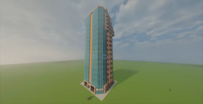 Tim Hortons Dubai Minecraft Map