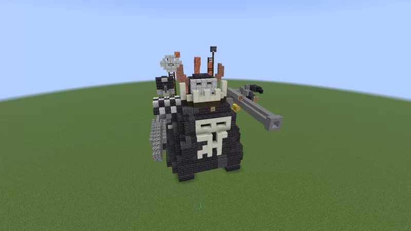 Warhammer 40K Stompa Minecraft Map