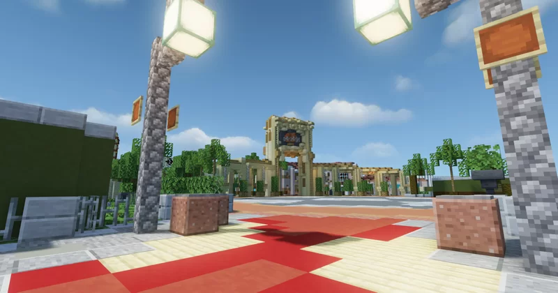 Universal Studios Florida Minecraft 1:1 Recreation Minecraft Map