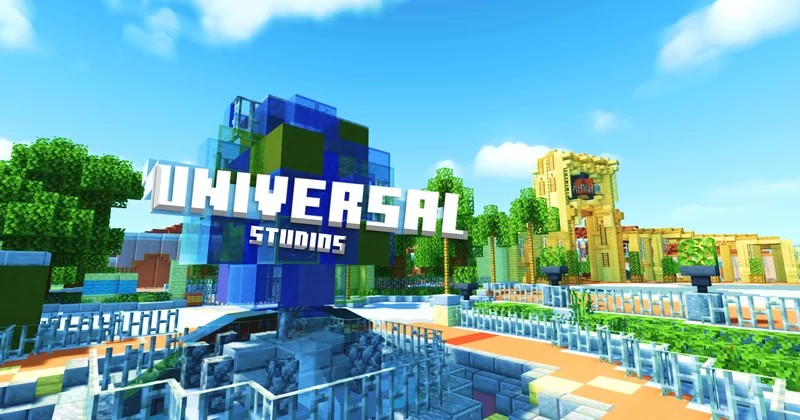 Universal Studios Florida Minecraft 1:1 Recreation Minecraft Map