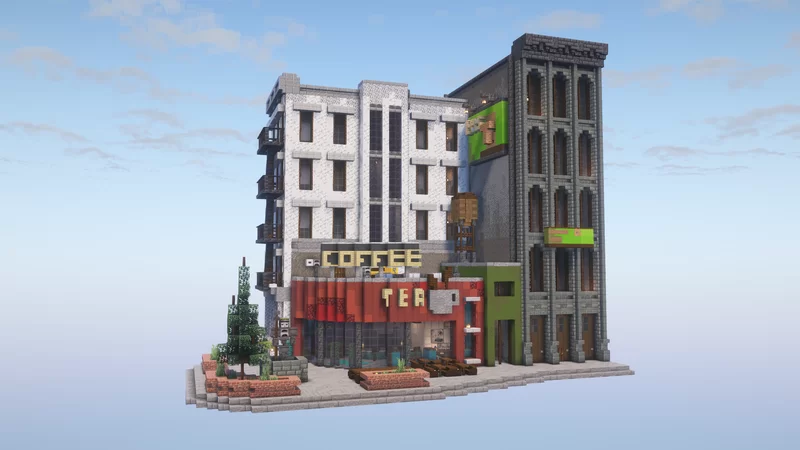 City Corner 1 Minecraft Map