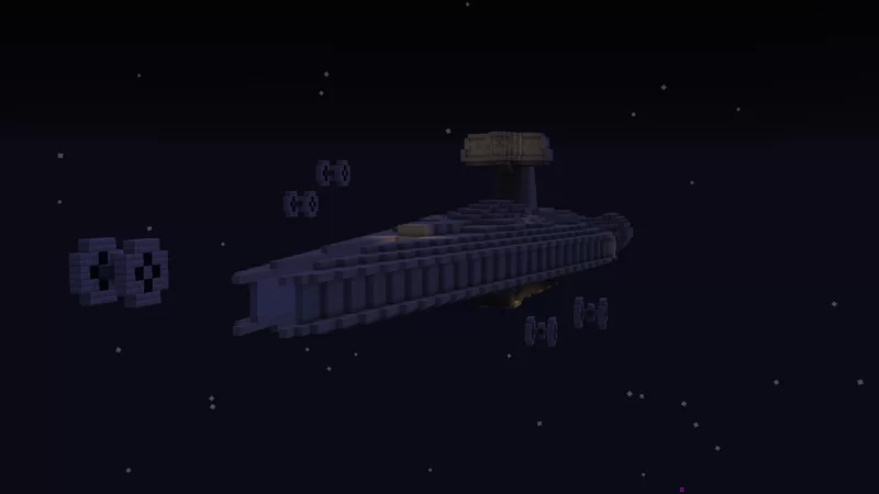 Imperial Light Cruiser (FULL INTERIOR) Minecraft Map