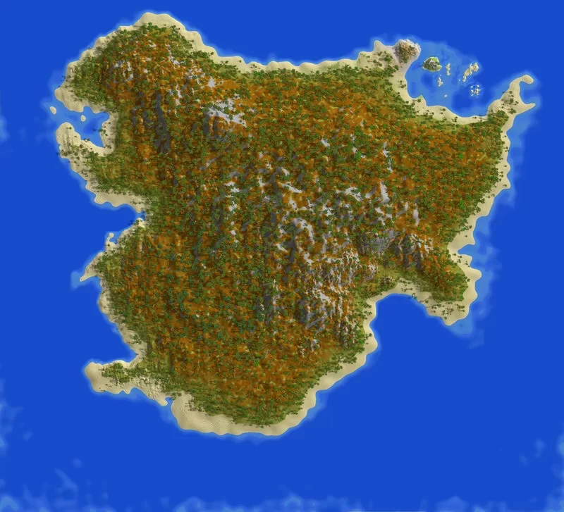 Tropical Paradise V2 [Bedrock Edition] Minecraft Map