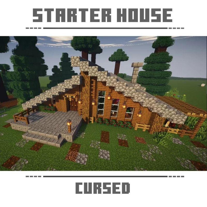Starter House ( Litematica support ) ⚒ Minecraft Map
