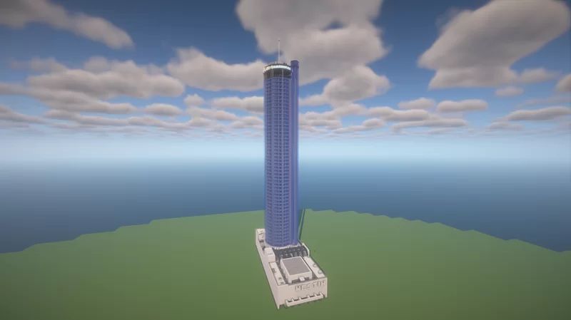 The Westin Peachtree Plaza | Atlanta,Georgia,USA Minecraft Map