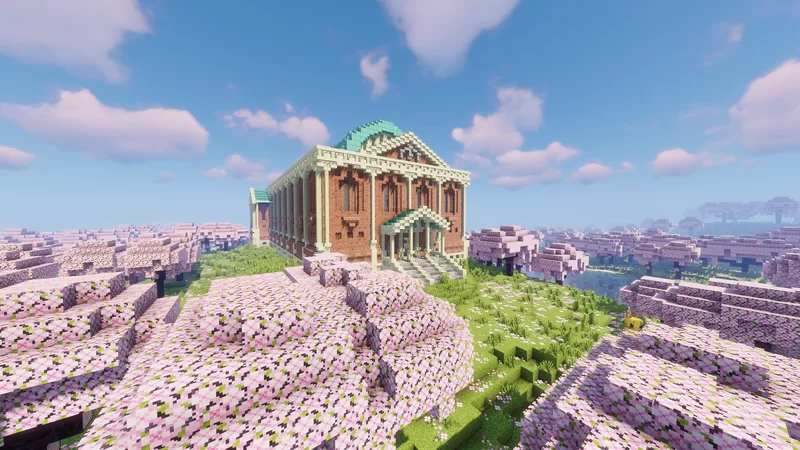 Victorian Library | Enchanted book storage | Trading station | Villager ...