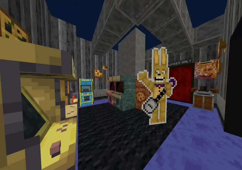 Fredbear's A New Beginning Minecraft Map
