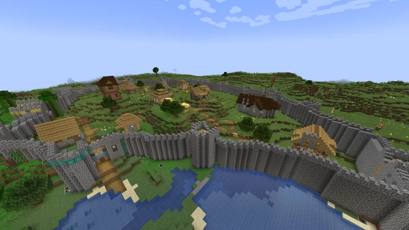 Defensive Walls Minecraft Map