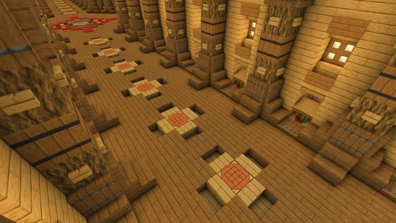 Medieval Trading Hall – The Ultimate Villager Market! Minecraft Map