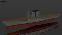 USS Saratoga (CV-3) 1930 Minecraft Map