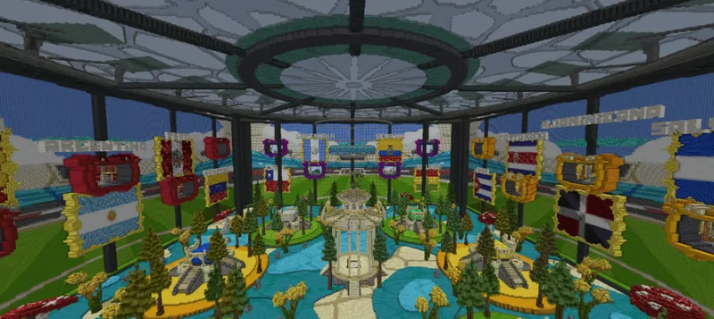 LandBox BoxPvP Minecraft Map