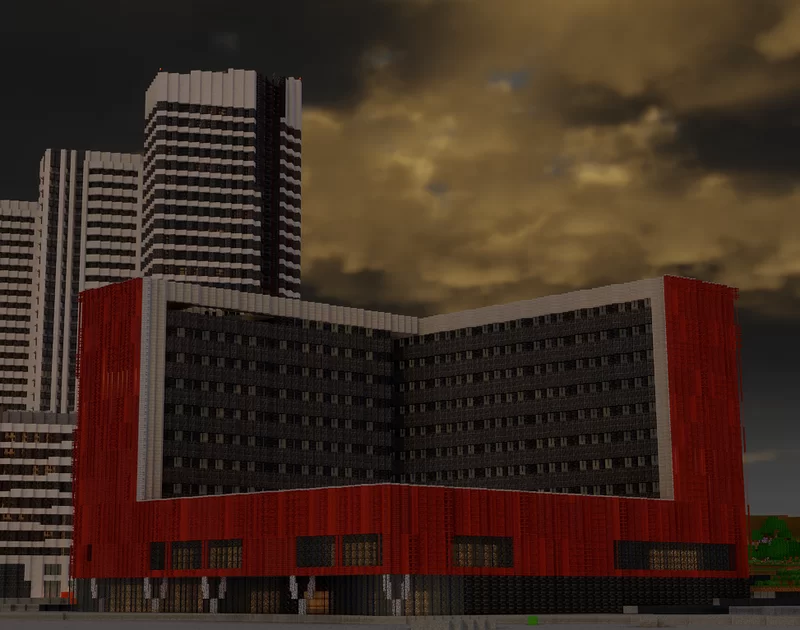 Intermodal, Bilbao 🇪🇸 1:1 Minecraft Map