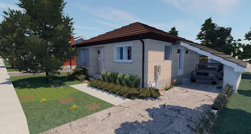 Realistic Ghetto Home Minecraft Map